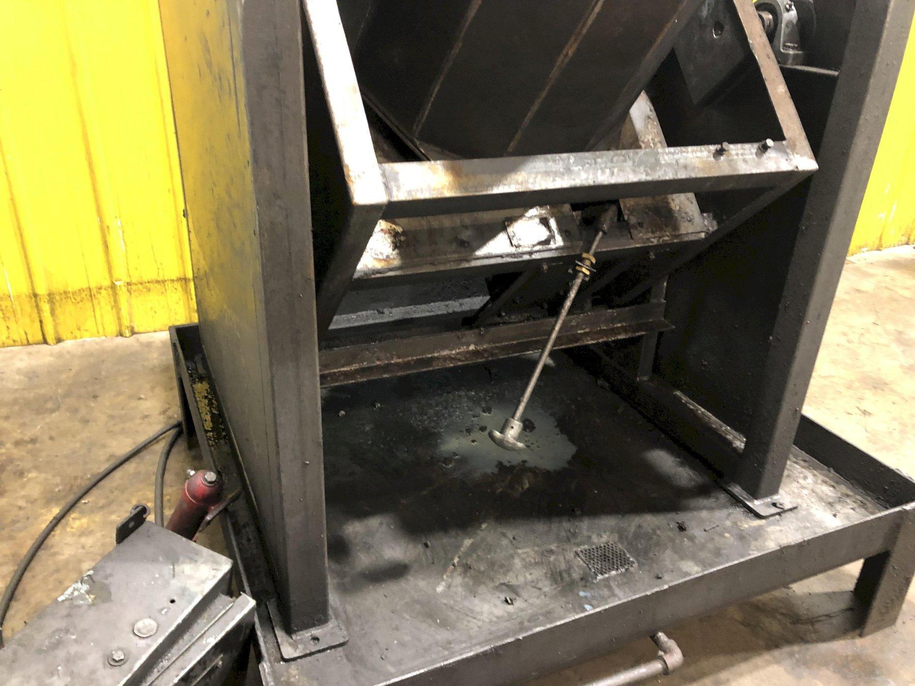 4 CU FT X 22″ OAKLAND PRODUCTS MODEL TB-4 DEBURRING AND POLISHING ...