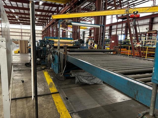 60” x .125” x 40,000# Rowe / Herr Voss Cut-To-Length Line with 6HI ...