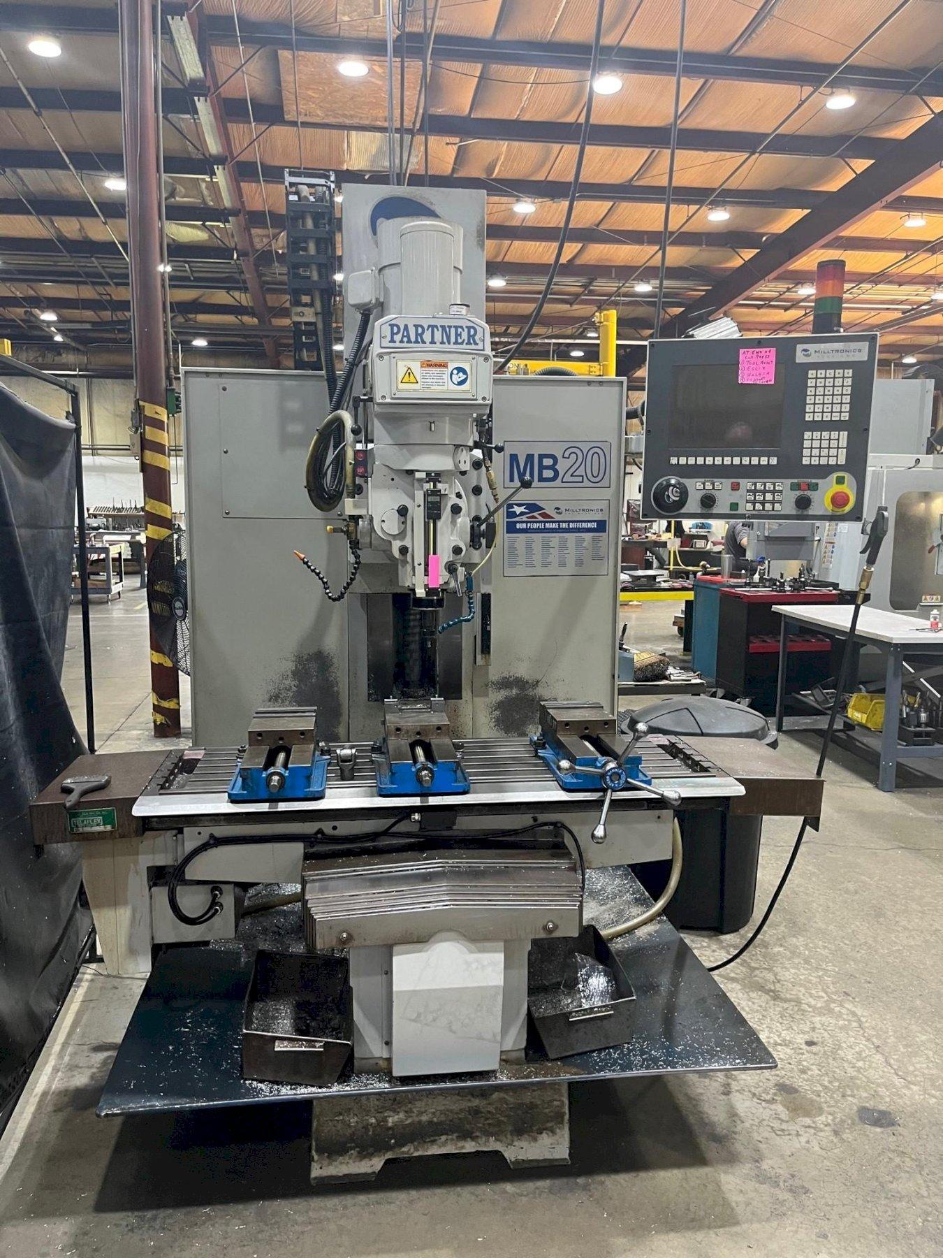 Milltronics MB20 3-axis CNC Bed Mill | AMC