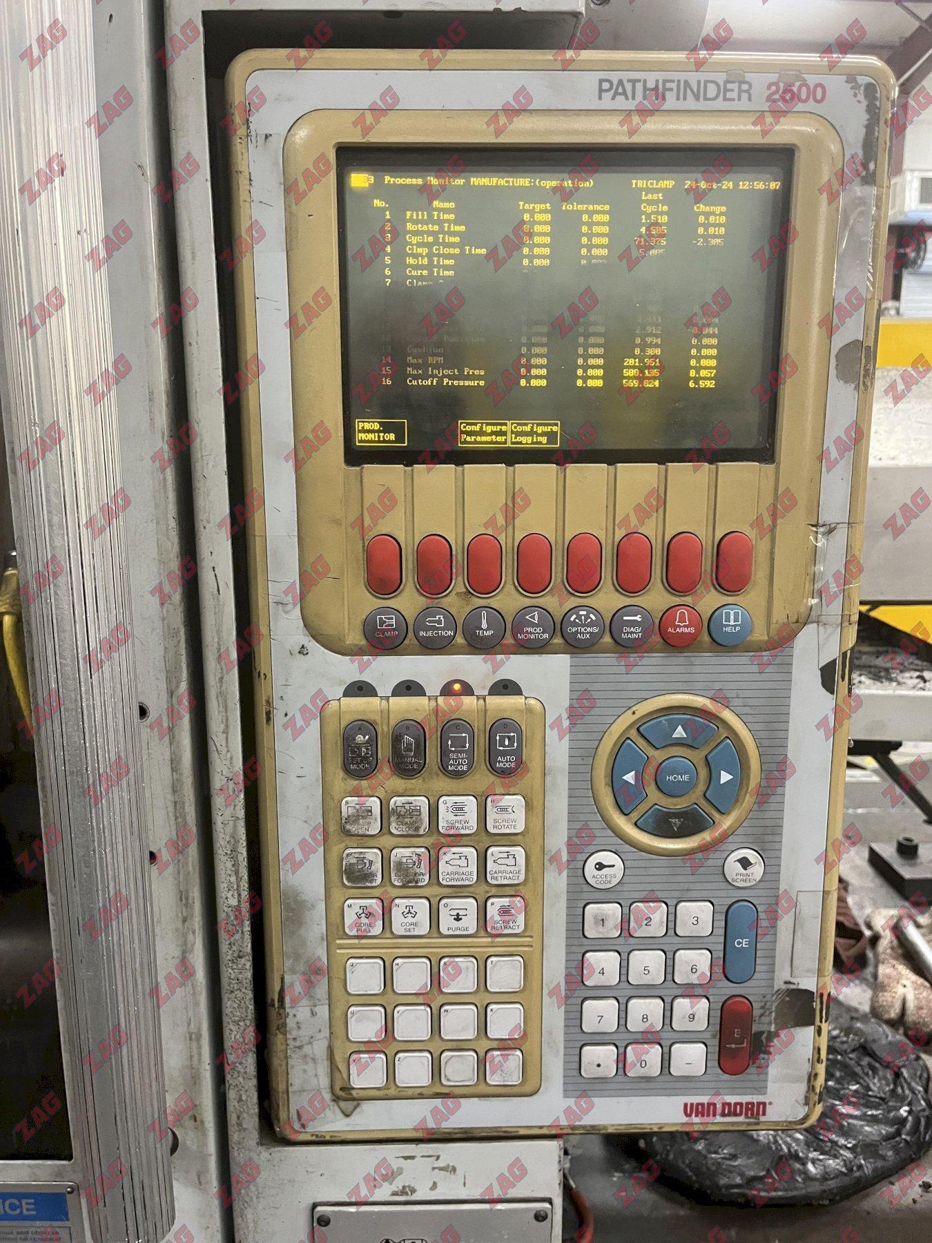 Van Dorn Used 300HT Injection Molding Machine, 300 ton | Zag Equipment ...