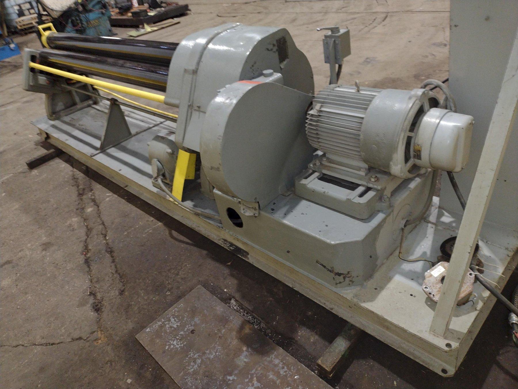 8′ X 10 GAUGE WEBB R3L INITIAL PINCH PLATE BENDING ROLL: STOCK #19870