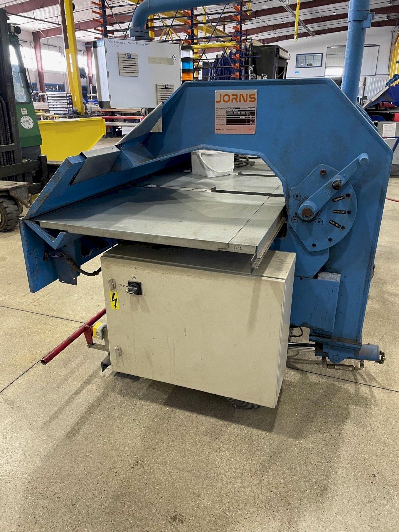 21′ X 18 GAUGE JORNS MODEL #MAXI-LINE-150SW-SO-CNC800-6.4 HYDRAULIC ...