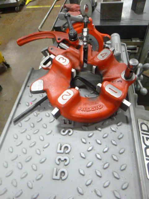 Ridgid Model 535-A Automatic Threading Machine | Adams Machinery Company