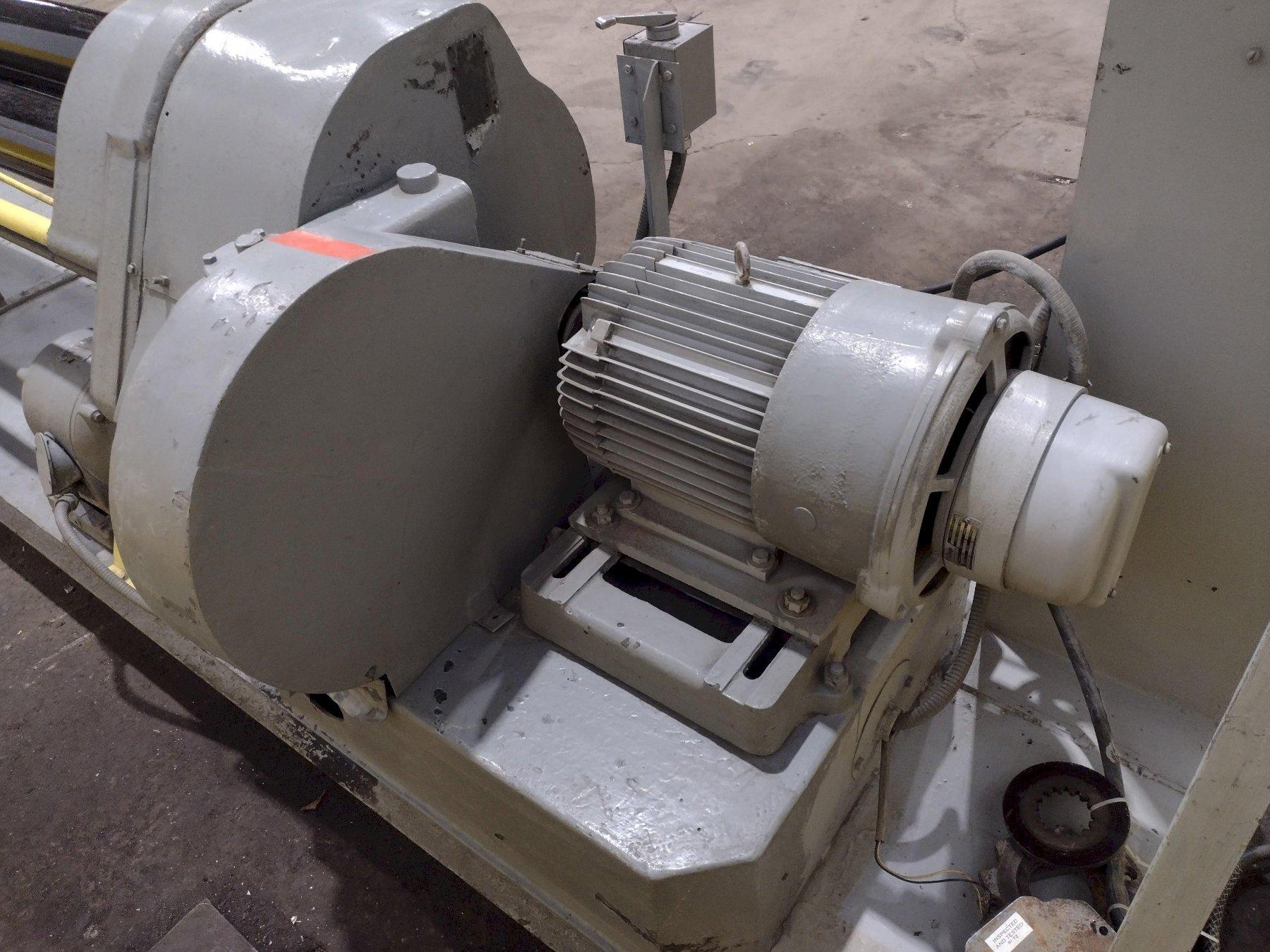 8′ X 10 GAUGE WEBB R3L INITIAL PINCH PLATE BENDING ROLL: STOCK #19870