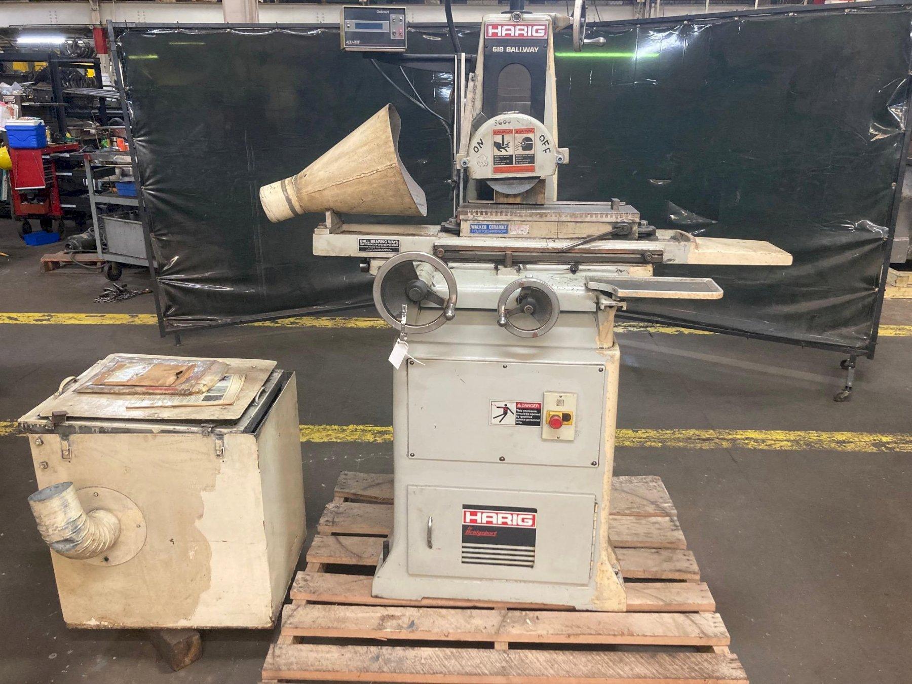Harig 618 Ball Way Precision Surface Grinder - FP Miller