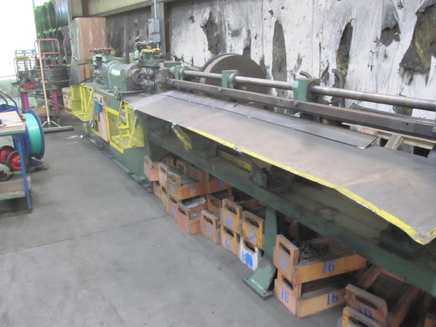 Shuster Model 4AVS Straighten and Cutoff Machine | Hariton Machinery ...