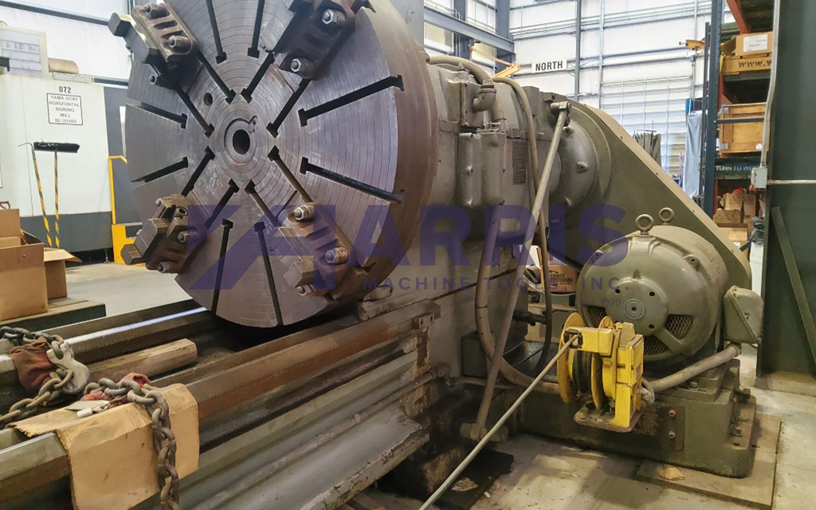 48″ x 35′ American Engine Lathe | Harris Machine Tools