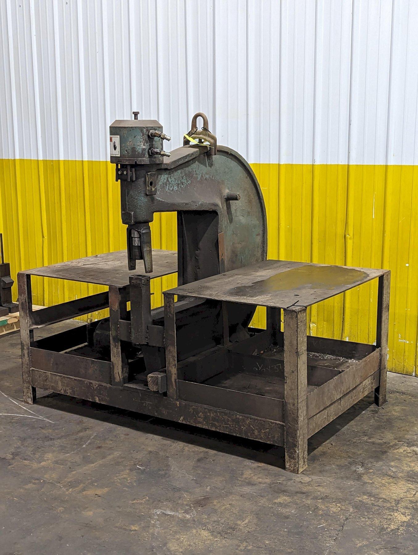 (3) WHITNEY / ROCKFORD FLANGE & WEB HYDRAULIC PORTABLE PUNCHES WITH ...