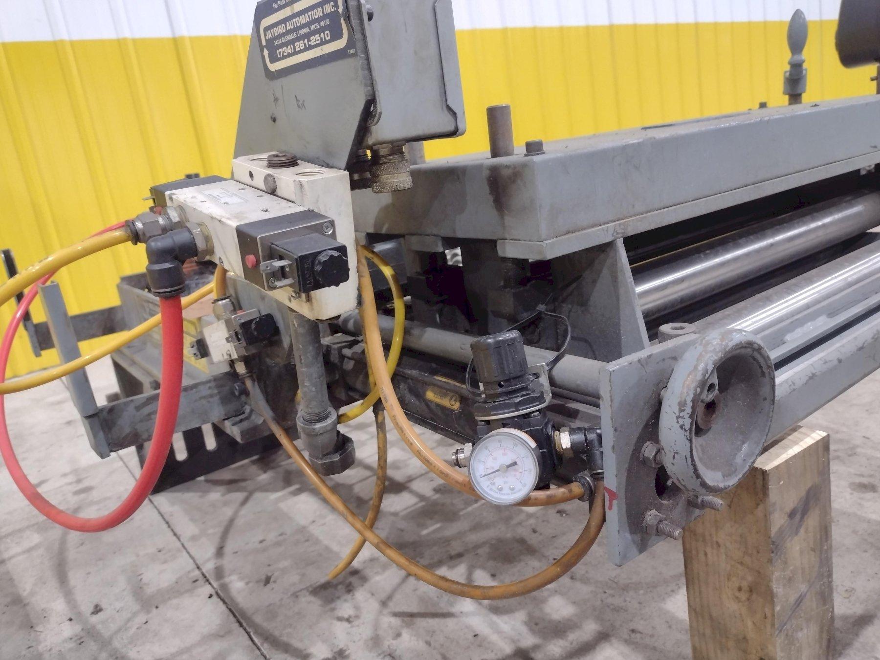 COE JAYBIRD MODEL #CF-200 PNEUMATIC FEEDER/STRAIGHTENER: STOCK #20782