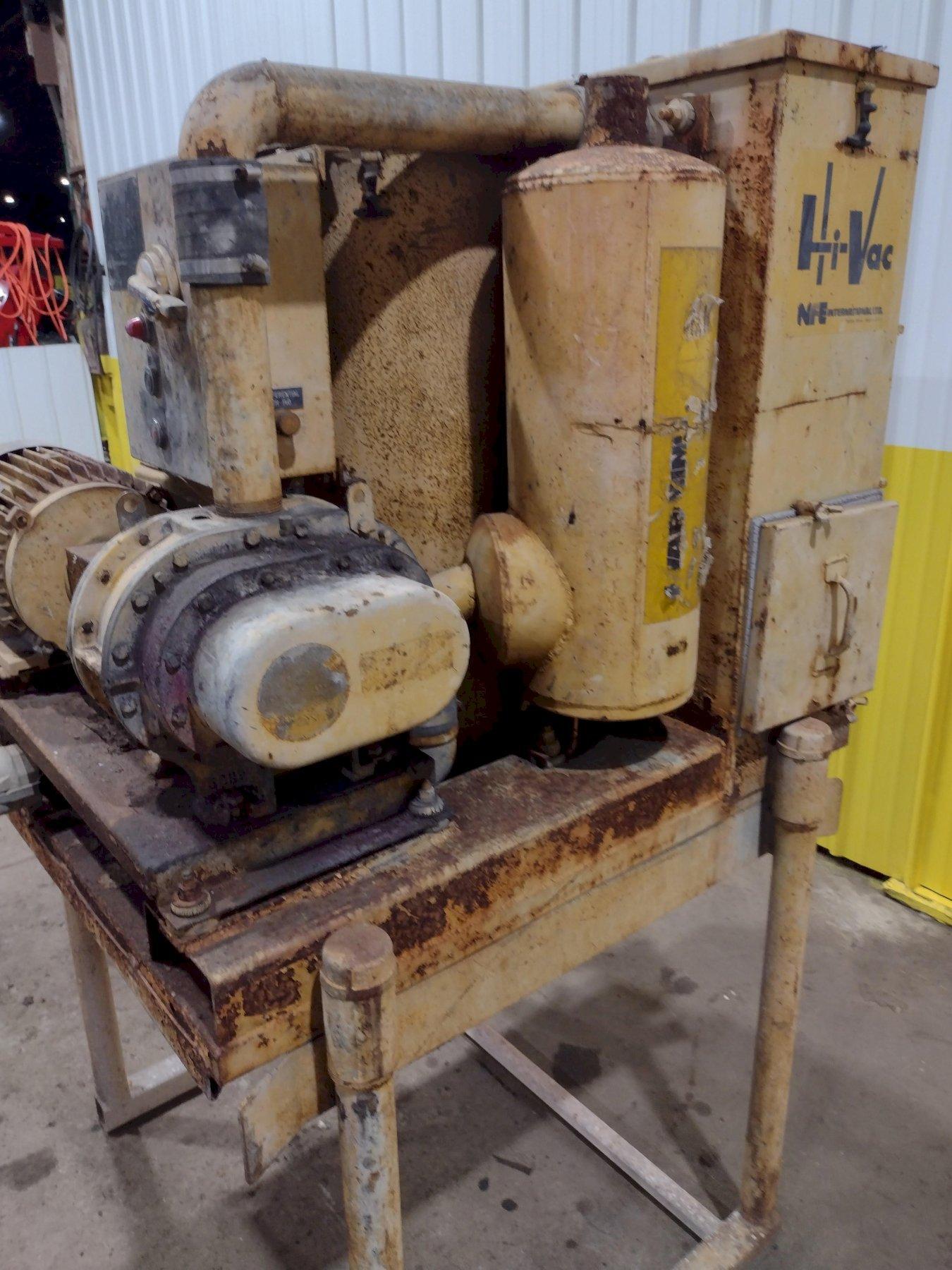 10 HP HI-VAC MODEL #310 INDUSTRIAL VACUUM SYSTEM: STOCK #18680