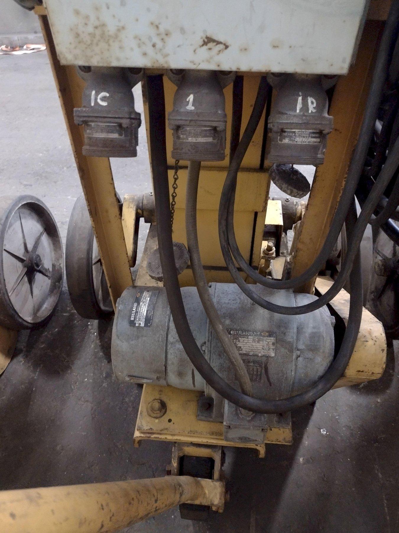 (4) 35 TON WHITING POWER PORTABLE ELECTRIC RAIL CAR LIFT JACKS: STOCK ...