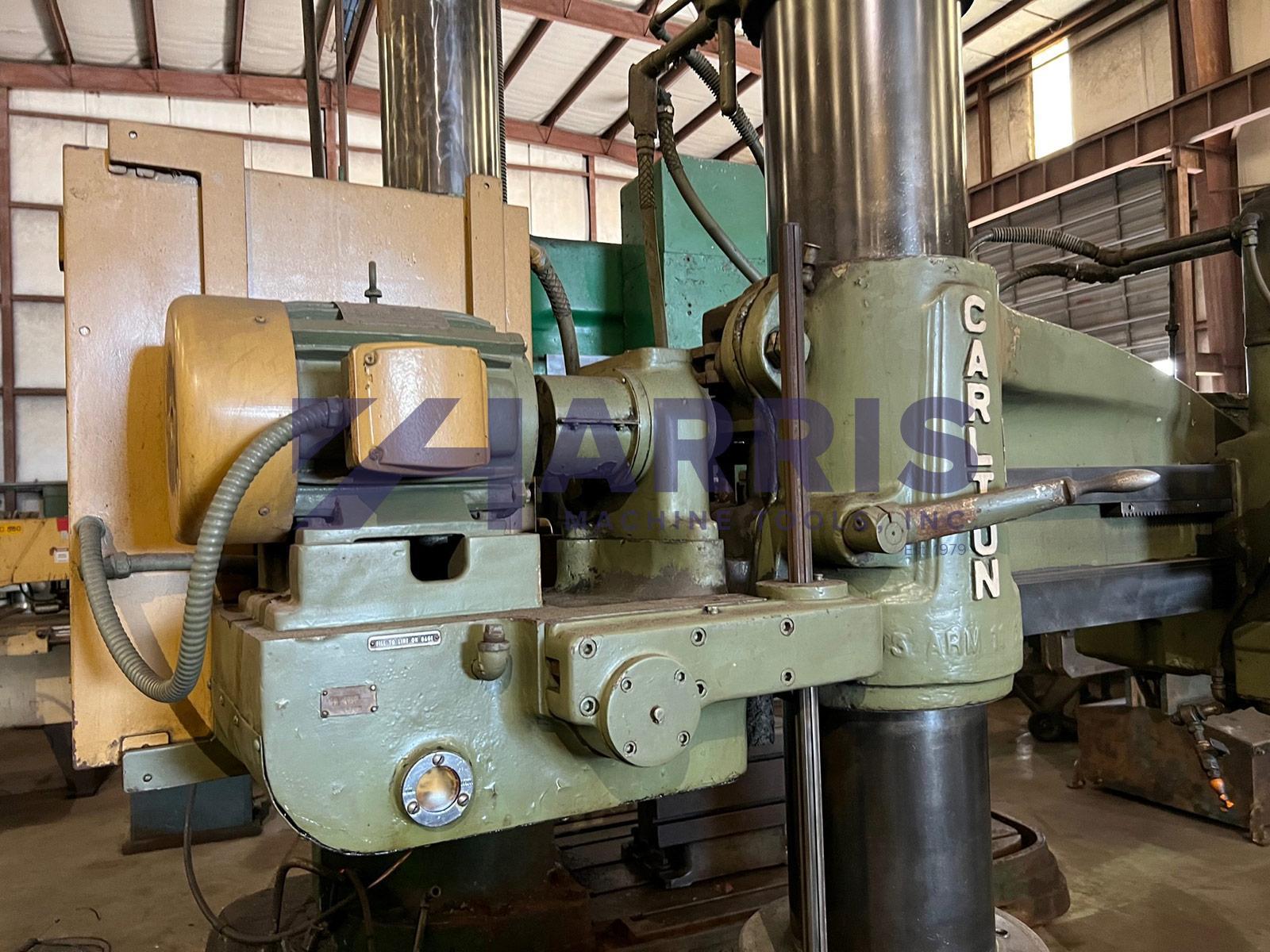 USED, CARLTON MODEL 1A RADIAL ARM DRILL | Harris Machine Tools