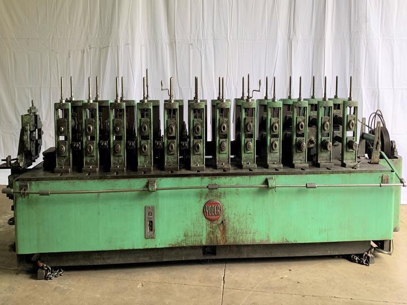 12 Stand x 2″ x 14″ Yoder Model M2 Rollformer | G-2000 Inc.