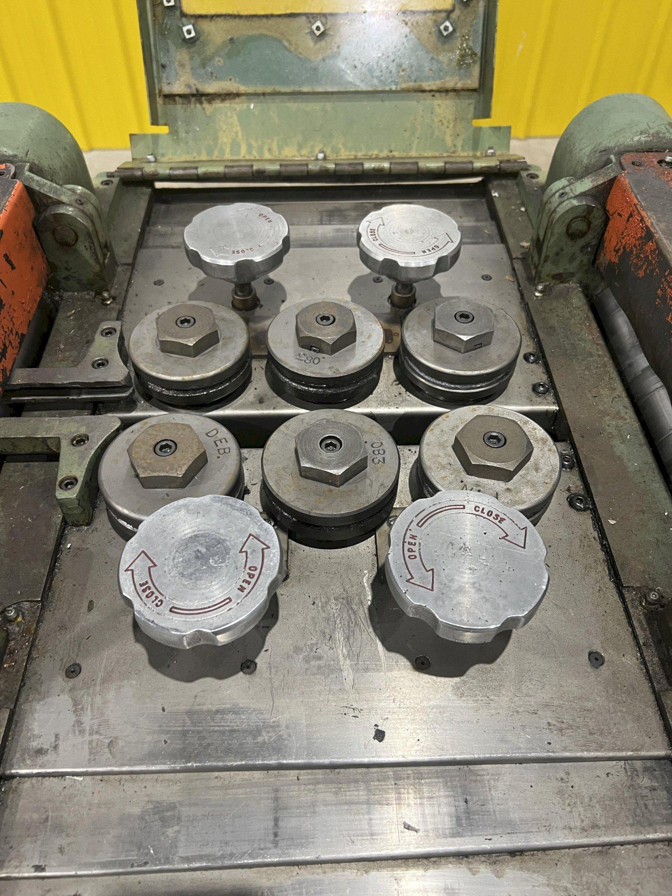DEBURRING MACHINE MODEL PH-10 SHEET EDGER: STOCK #20640