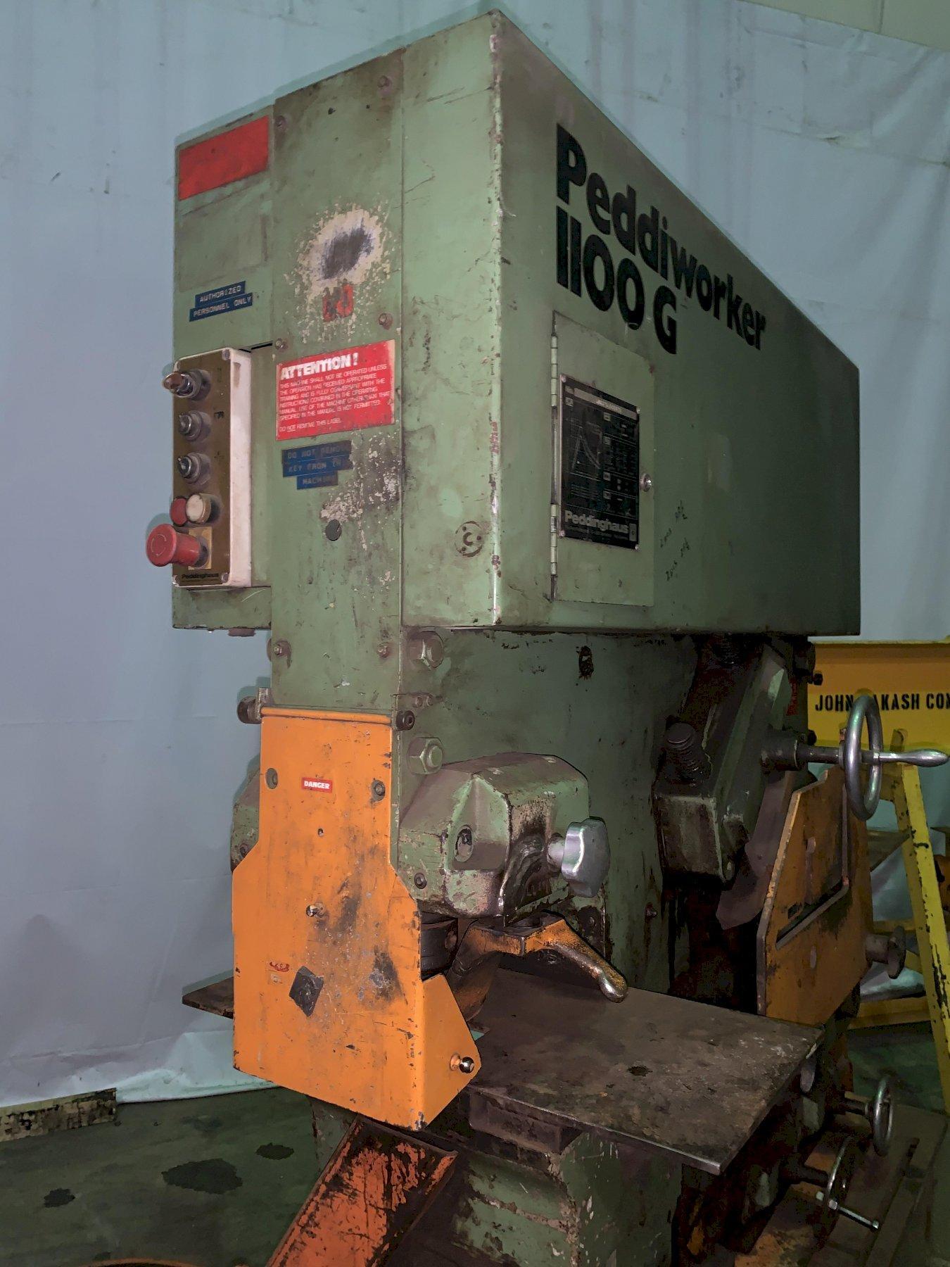 PEDDINGHAUS 1100G IRONWORKER: STOCK #11811