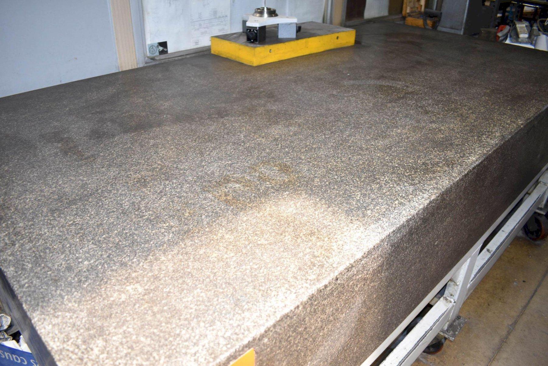 STARRET 48″ X 96″ X 14″ GRANITE SURFACE TABLE: STOCK #18991