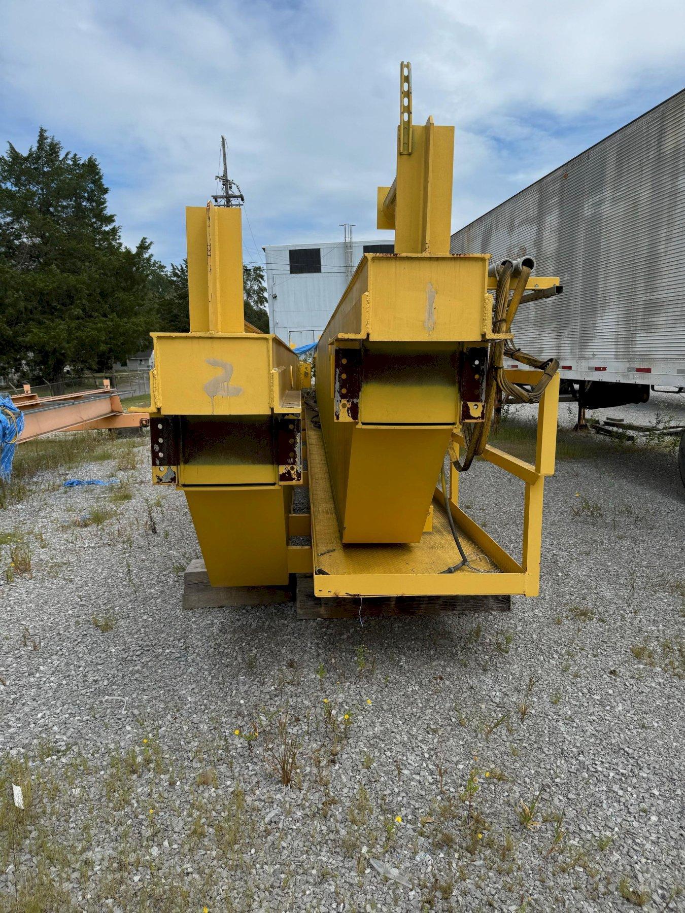 50 TON X 66′ DESHAZO DOUBLE GIRDER OVERHEAD BRIDGE CRANE(NEW IN 2011 ...