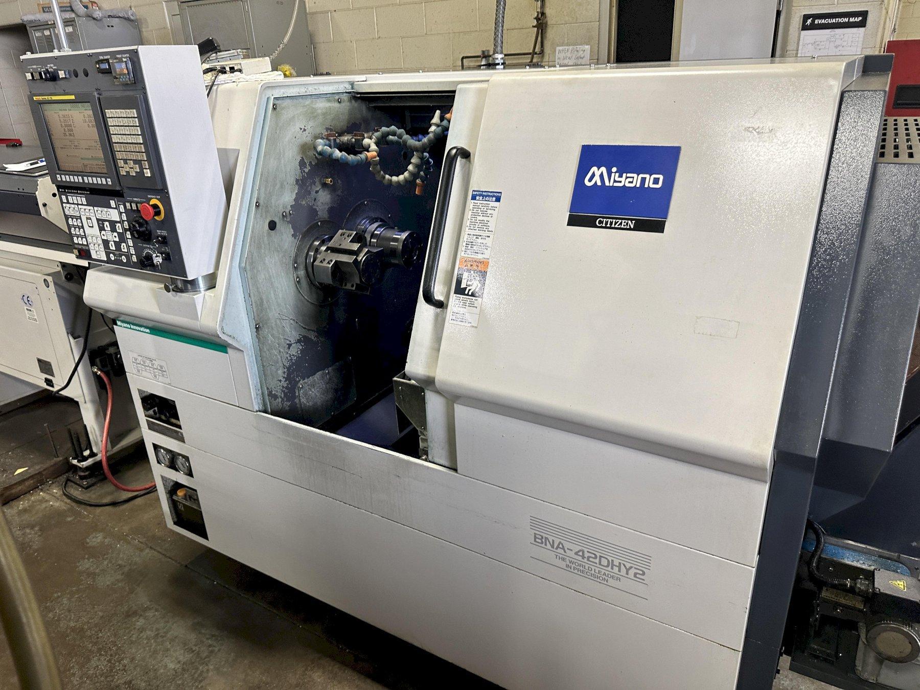 Citizen Miyano BNA-42DHY2 Used 7 Axis CNC Lathe For Sale – 2014 | Buy and Sell Surplus CNC ...