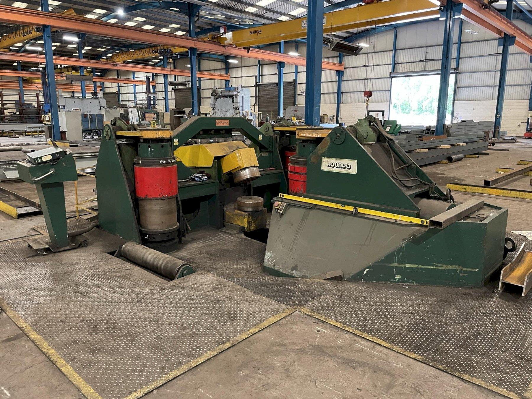 Roundo C9000 Beam Bending Machine | Galaxie Corporation