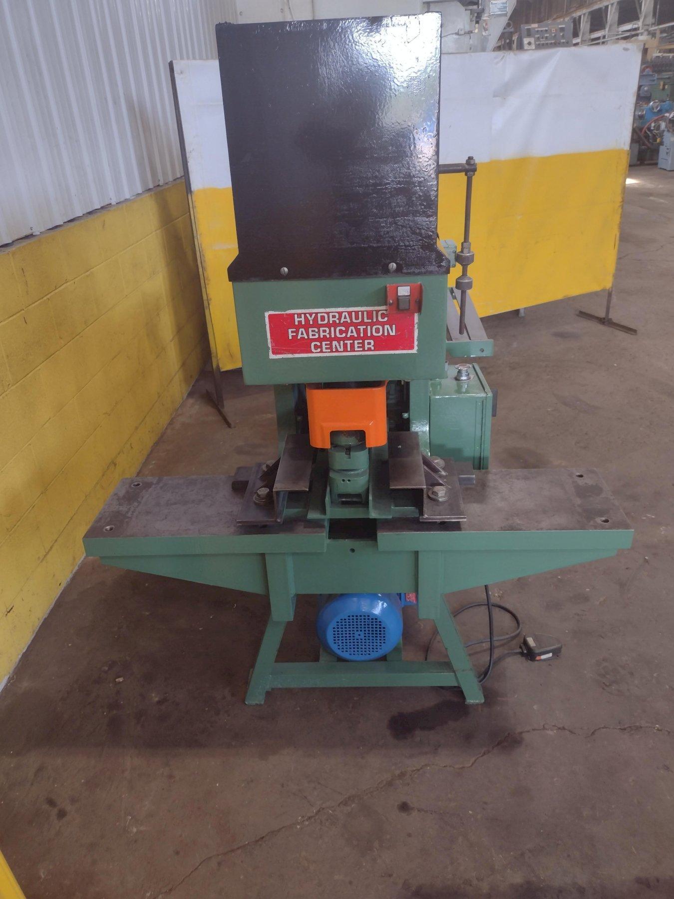 70 TON METAL MUNCHER MODEL #MM-70 HYDRAULIC IRONWORKER: STOCK #15403