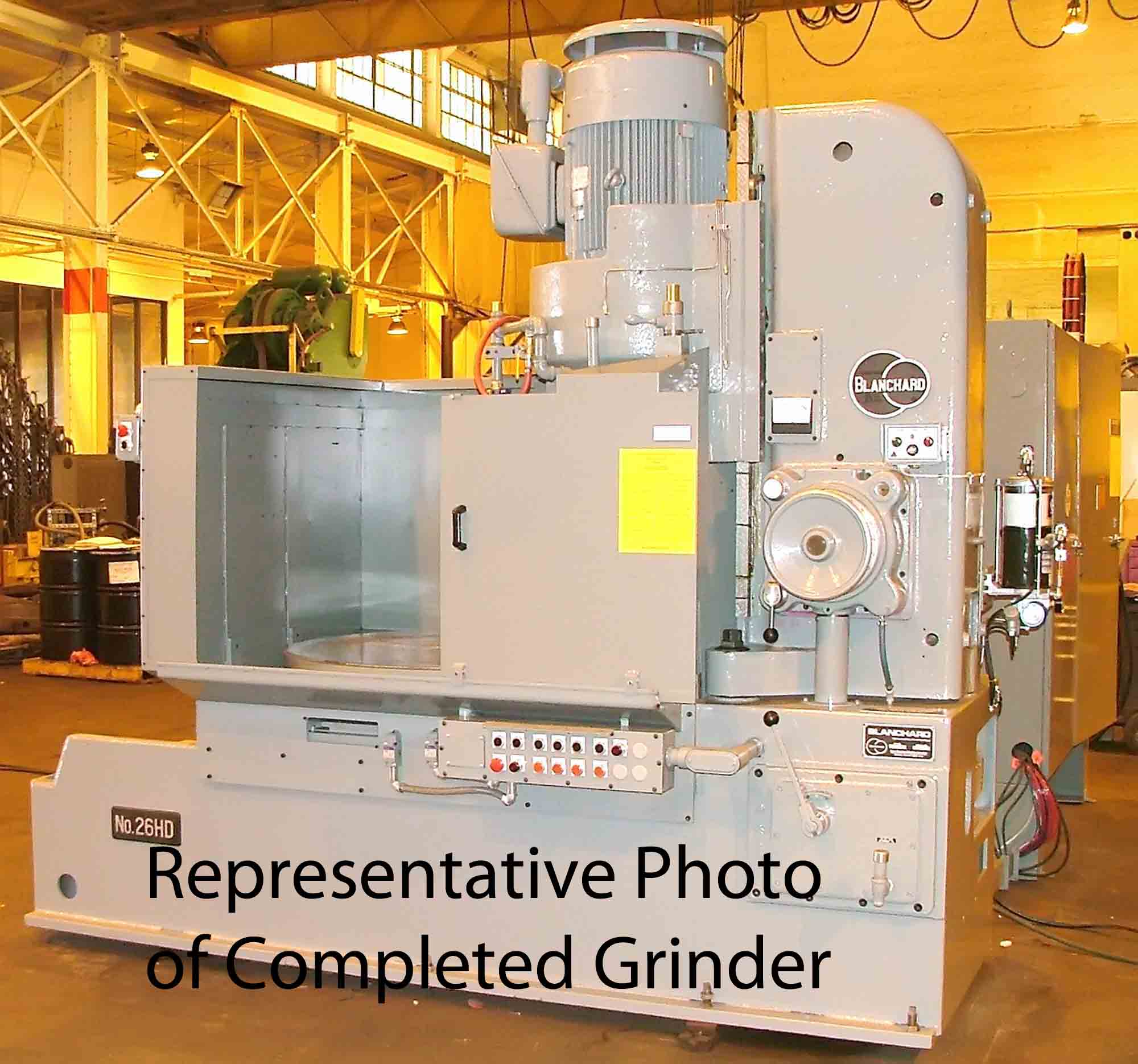 Blanchard #26HD-48, 48″ Geared Head Vertical Spindle Rotary Surface ...