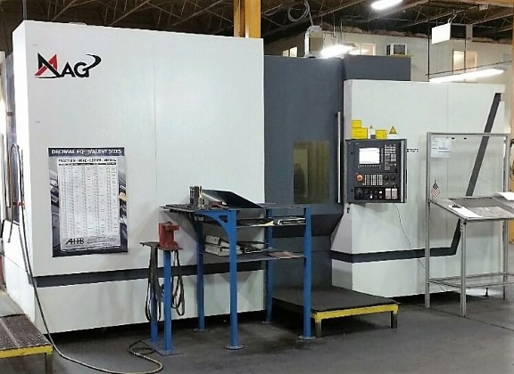 MAG NBH 6+ 4-Axis Horizontal Machining Center | Used Machinery Dealer ...