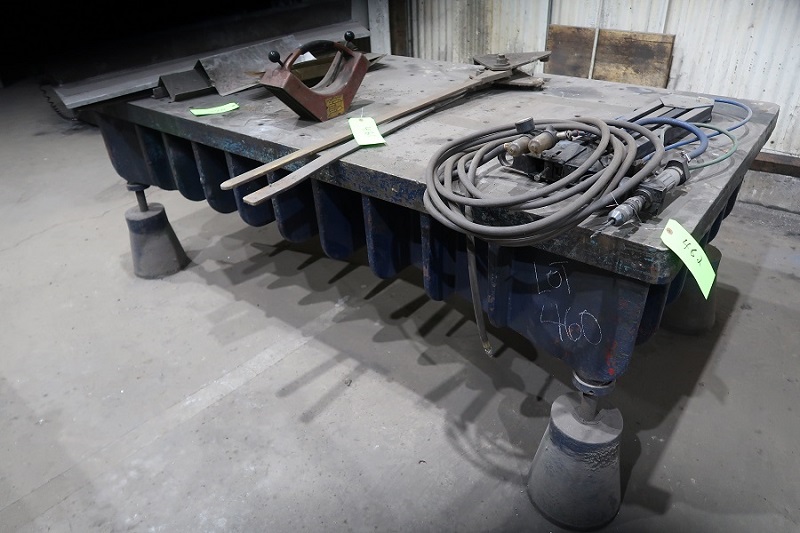 Cast Iron 4′ x 8′ Layout Welding Table | G-2000 Inc.