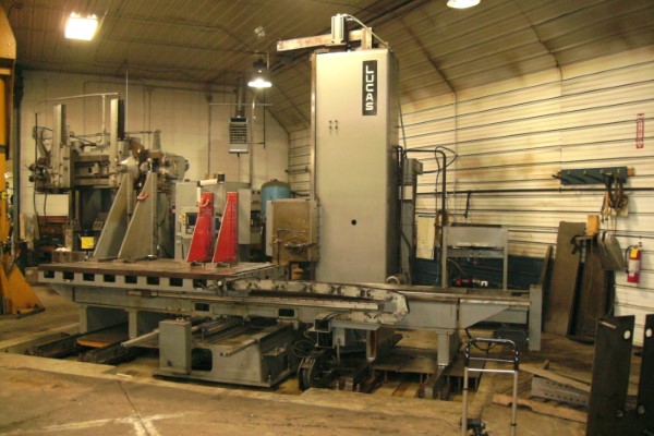 5″ Lucas 4-Axis CNC Horizontal Boring Mill | G-2000 Inc.
