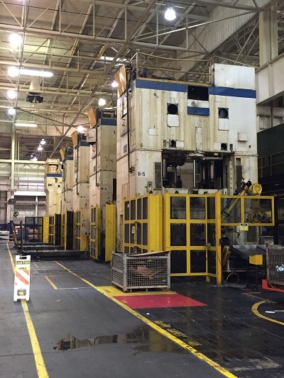 800 Ton Clearing Tandem Press Line S4-800-108-60 | G-2000 Inc.