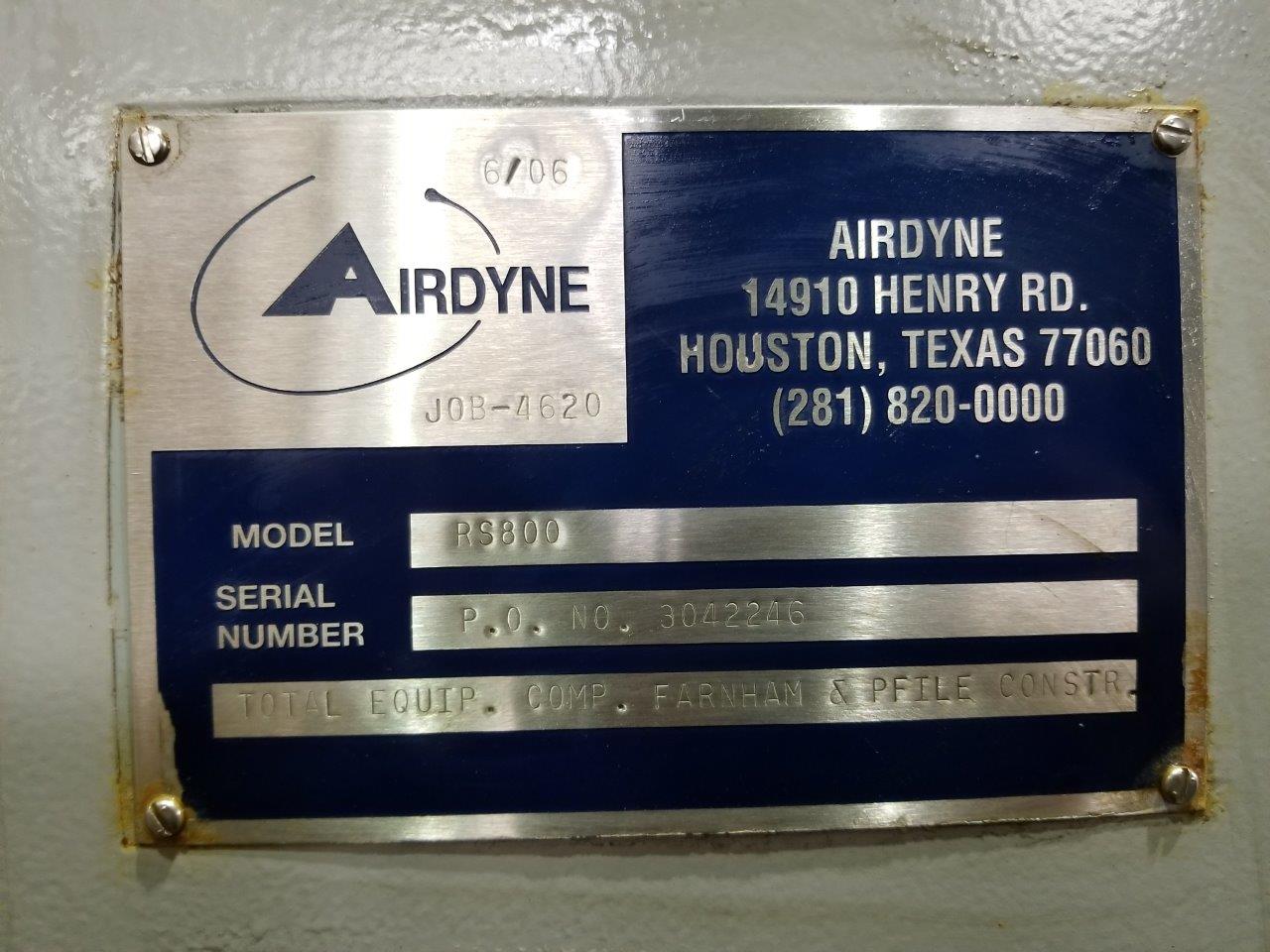 300 HP Airdyne Air Compressor Model RS 800 | G-2000 Inc.