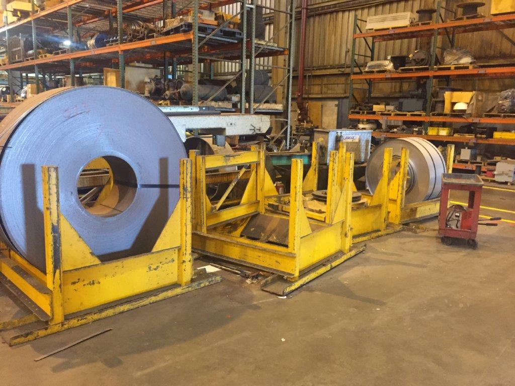 50,000 Lb. Box Type Coil Stand | G-2000 Inc.