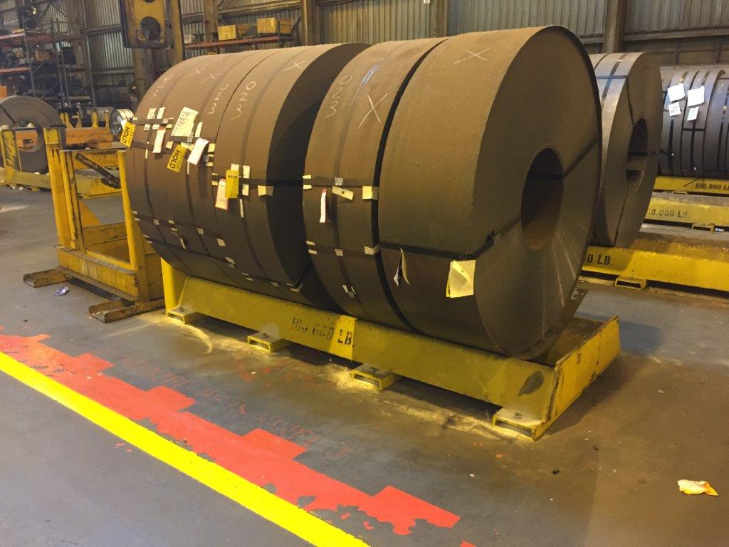 100,000 lbs. Coil Stand | G-2000 Inc.