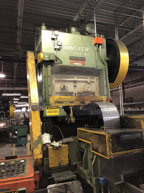 Minster P2-100-48 Piece Maker | G-2000 Inc.