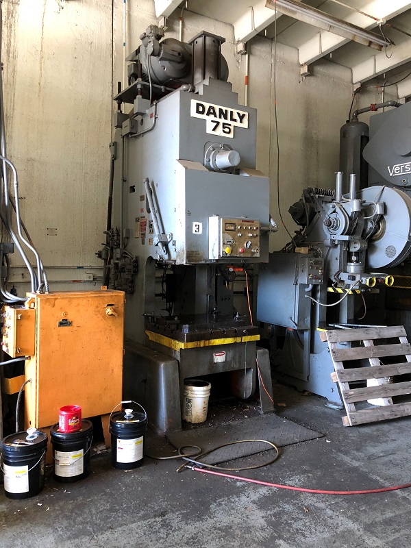 75 Ton Danly OBI Press | G-2000 Inc.