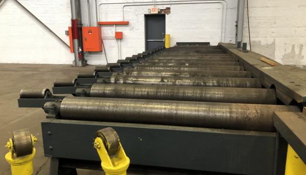 12 x 3/4″ Cleveland Steelweld Mechanical Shear with Entry Conveyor and ...