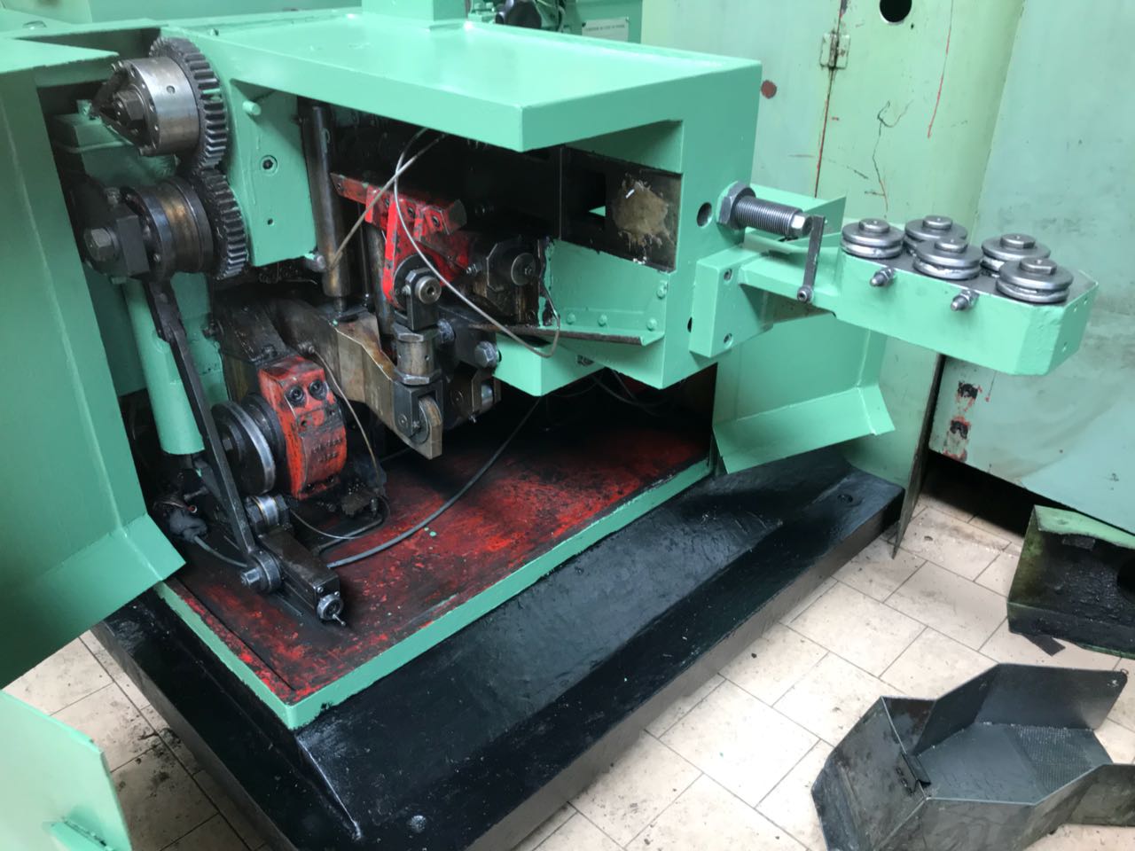 Carlo Salvi Model RF/873/SV High Speed DSSD Semi Tubular Rivet Header ...