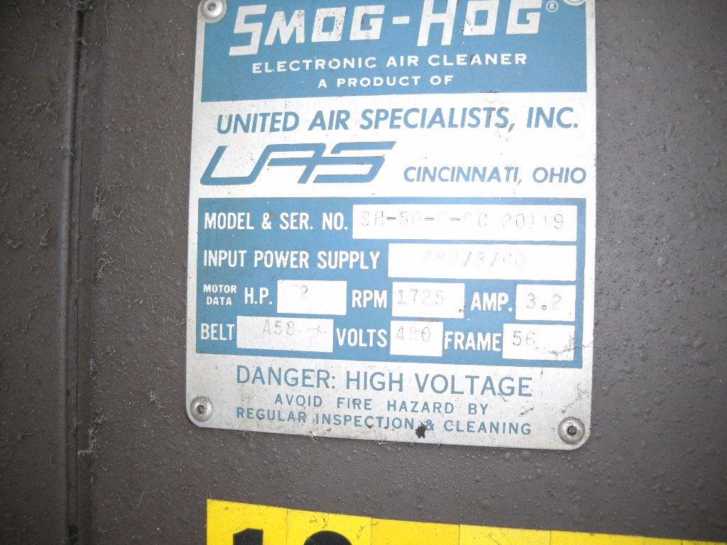 United Air Specialists ” Smog Hog” Model SH-5-P-SC Electronic Air ...