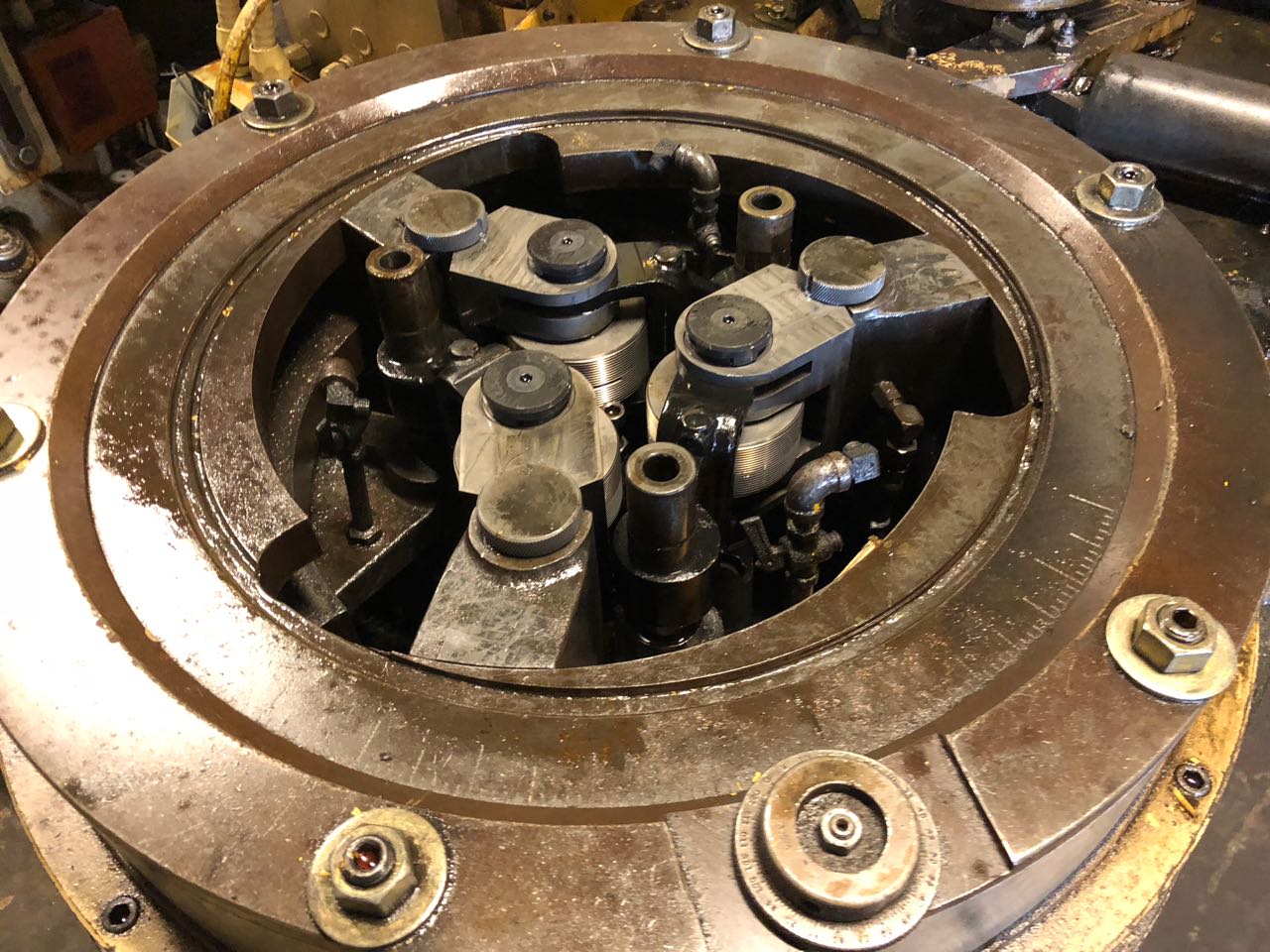 One Used Reed Model A22B Three Die Cylindrical Die Thread Roller ...