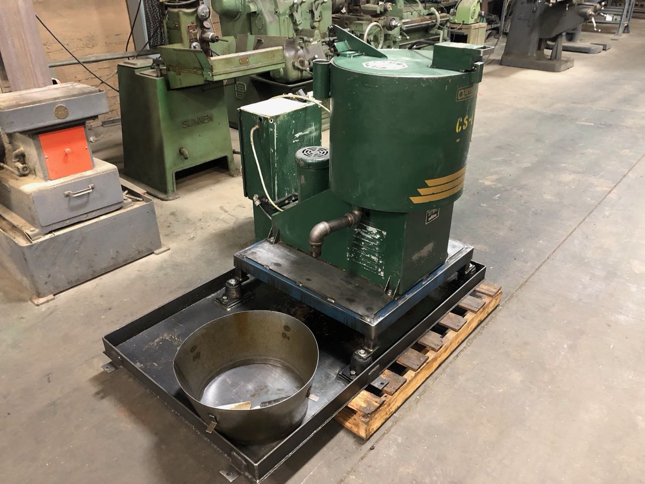 One Used Barrett Model 301E Chip Spinner | Hariton Machinery Company, Inc.
