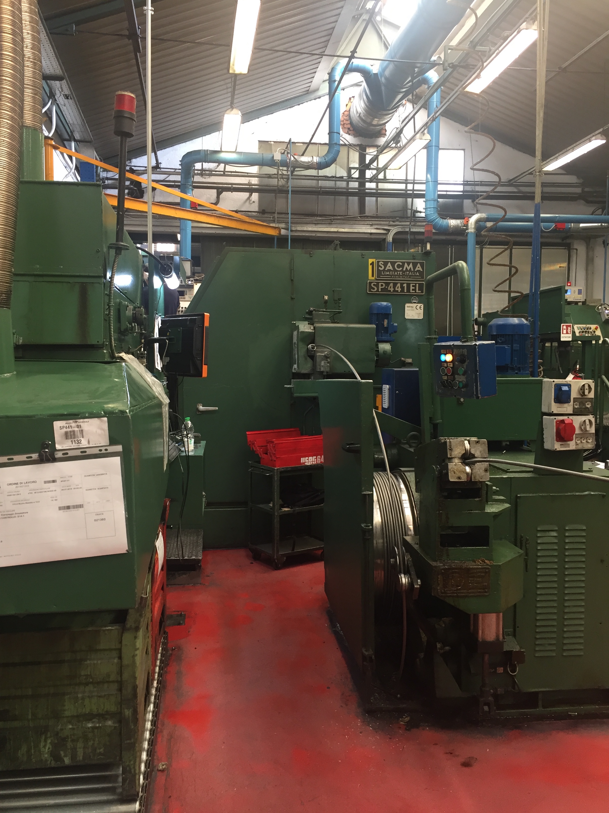 Sacma Model SP-441EL Long Stroke Progressive Cold Former | Hariton ...