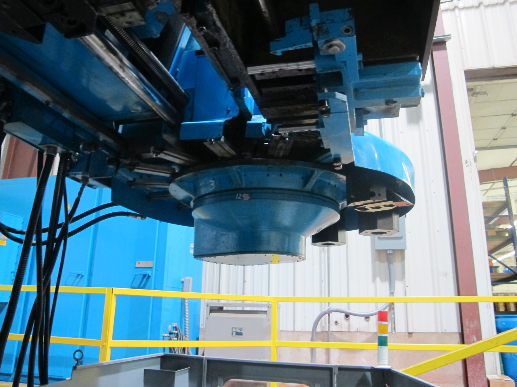 USED, 56″ BULLARD DYN-AU-TAPE CNC VERTICAL BORING MILL | Harris Machine ...