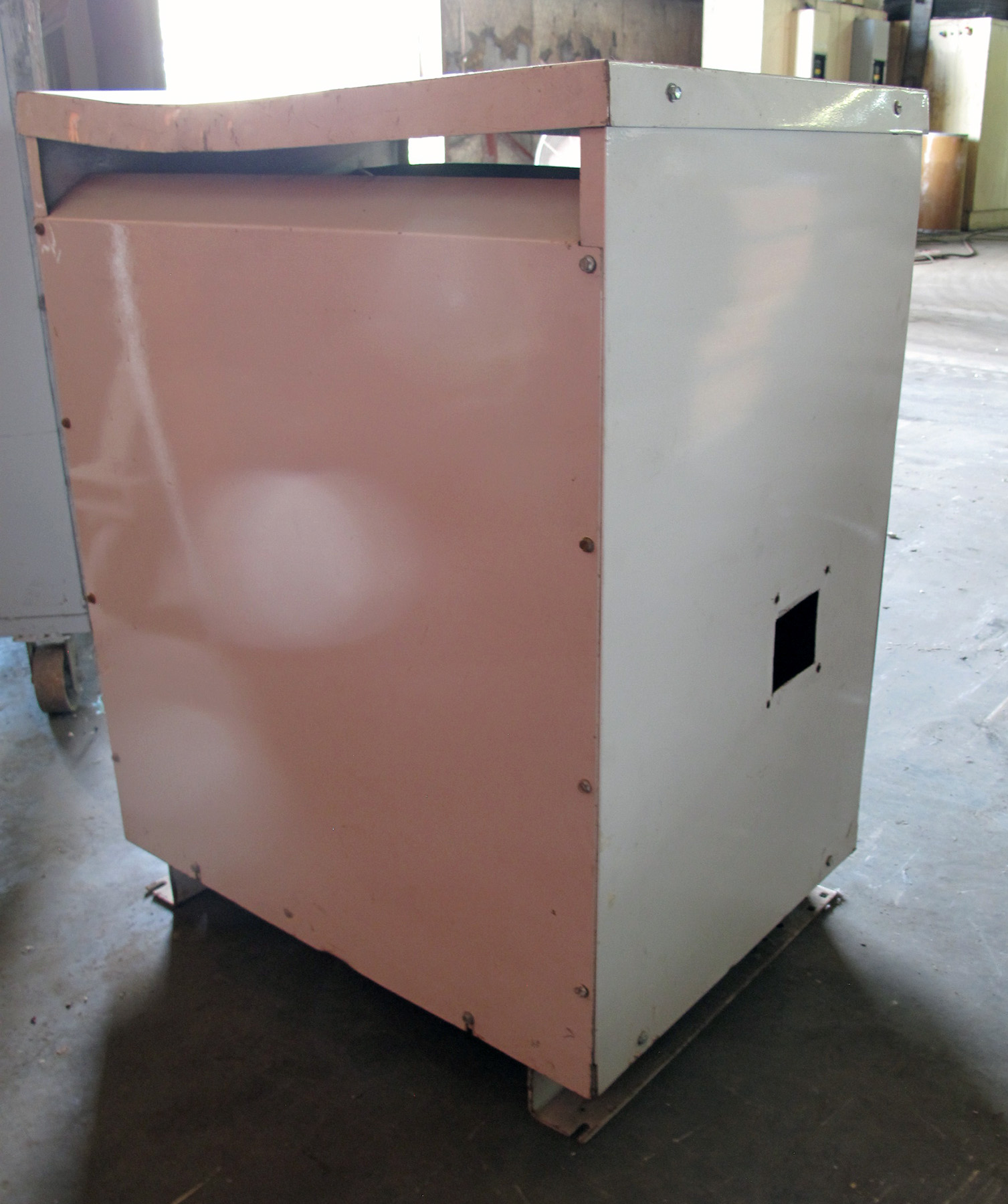 PRE-OWNED, 118 KVA GE MODEL 9T23B4009G22 TRANSFORMER, PRIMARY 460V ...