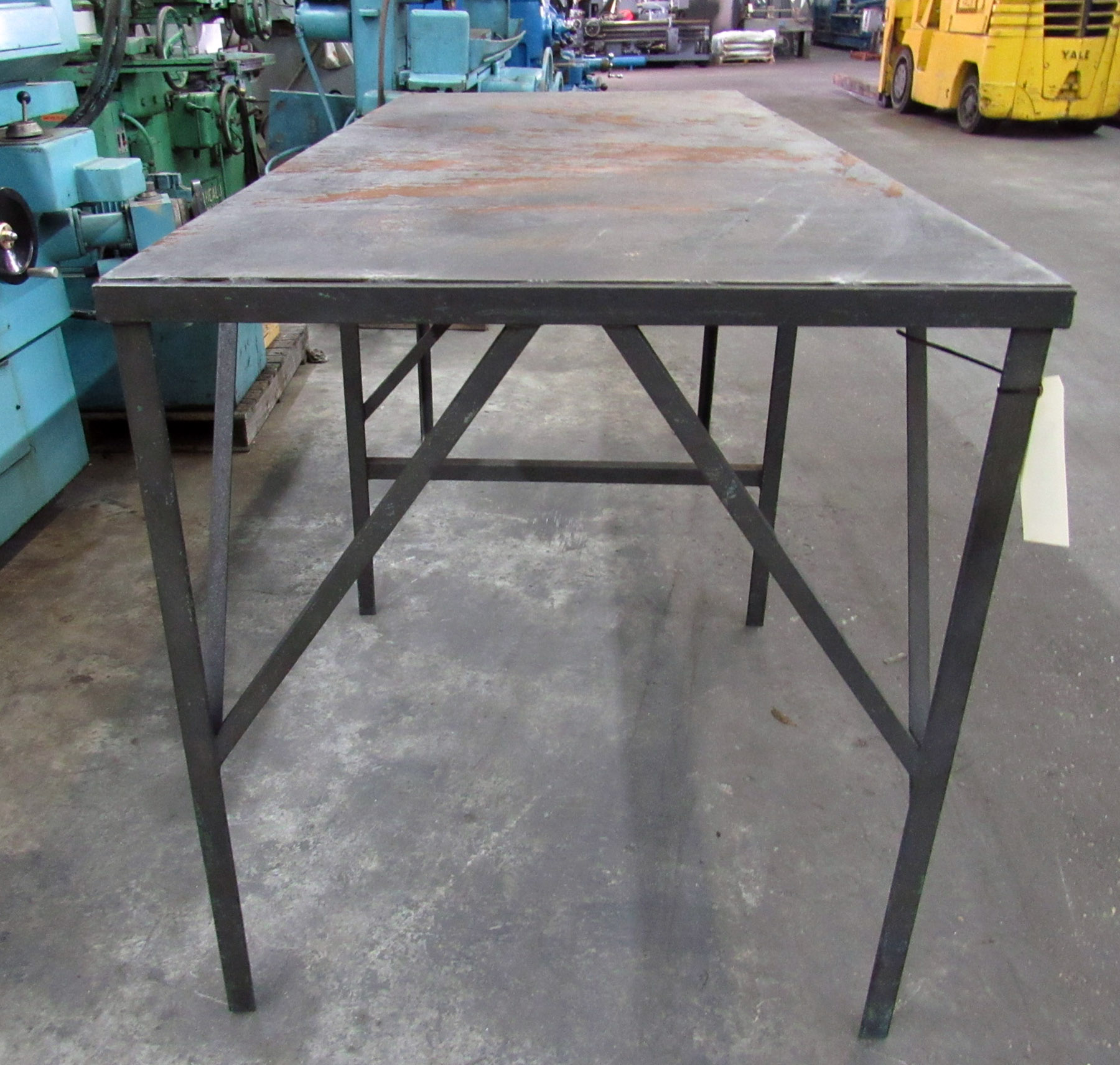 USED, HEAVY DUTY METAL TABLE | Harris Machine Tools