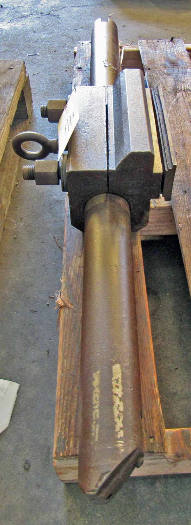 USED, 3″ X 46″ LATHE BORING BAR WITH T-SLOT HOLDER | Harris Machine Tools