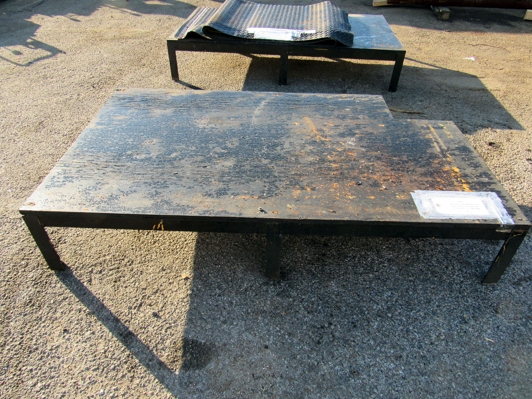 USED, SET OF TWO OPERATOR STANDS | Harris Machine Tools