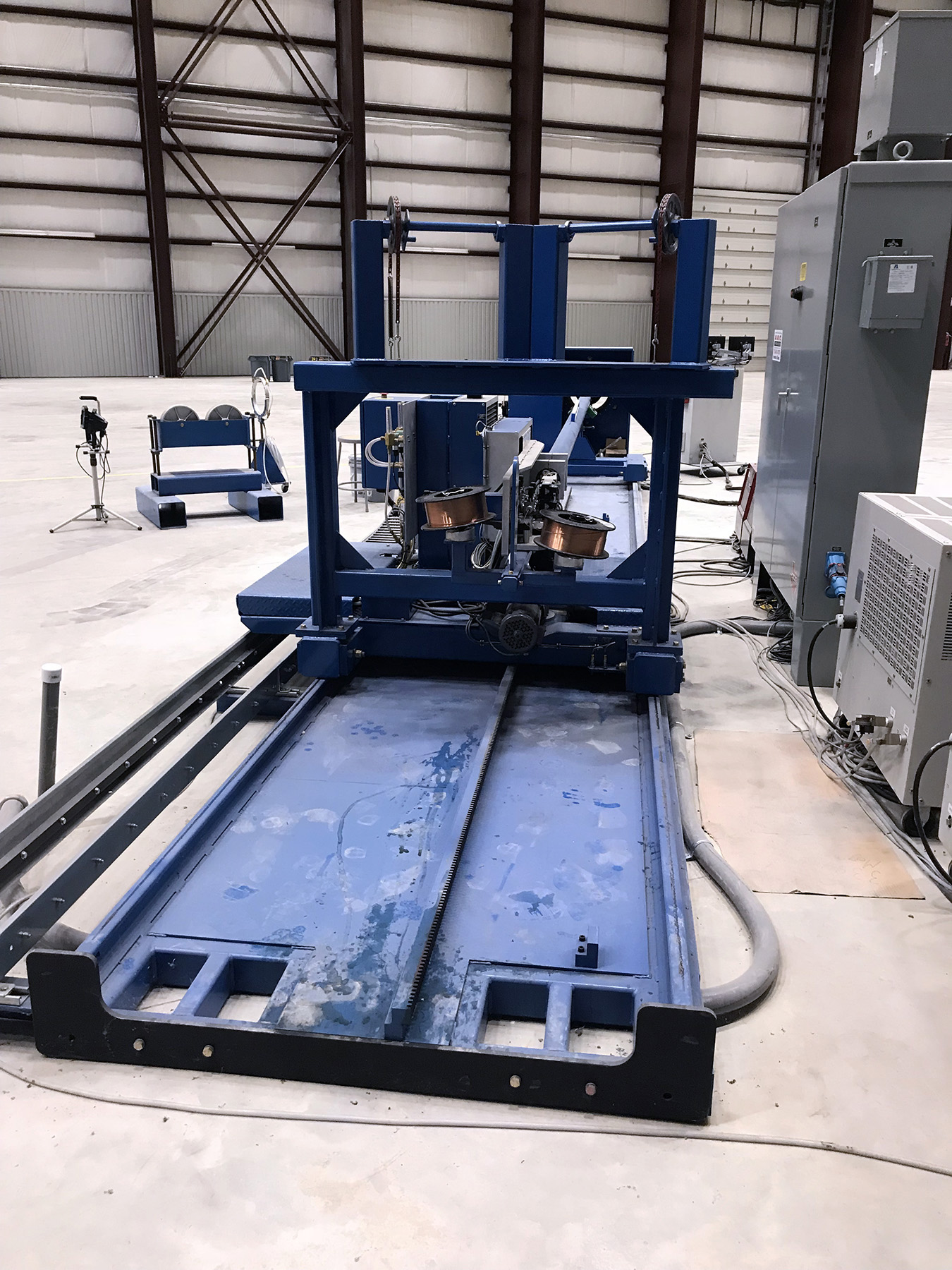 USED, ARC SPECIALTIES 10′ ID PIPE CLADDING SYSTEM | Harris Machine Tools