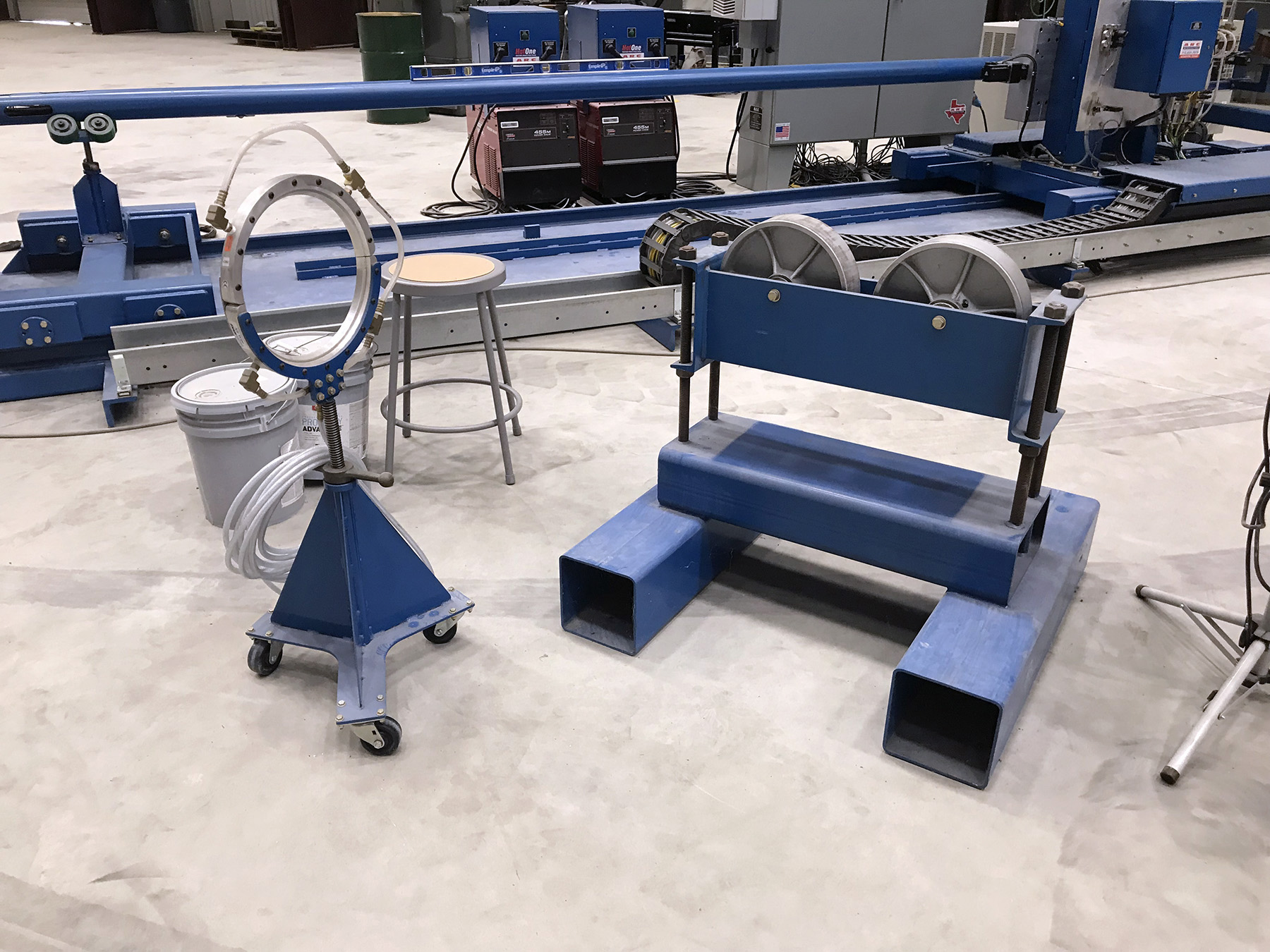 USED, ARC SPECIALTIES 10′ ID PIPE CLADDING SYSTEM | Harris Machine Tools