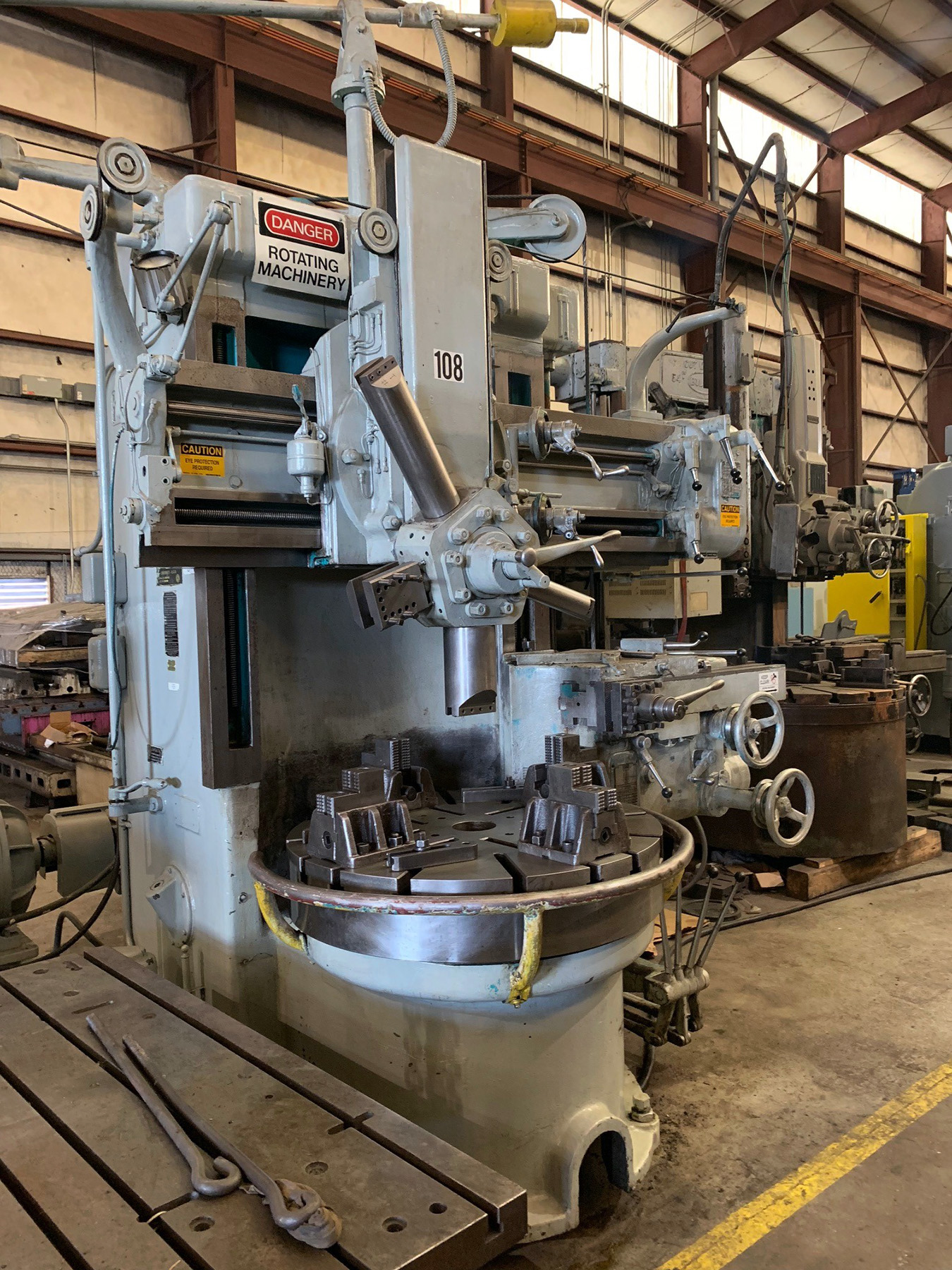 USED, 42″ KING VERTICAL TURRET LATHE | Harris Machine Tools