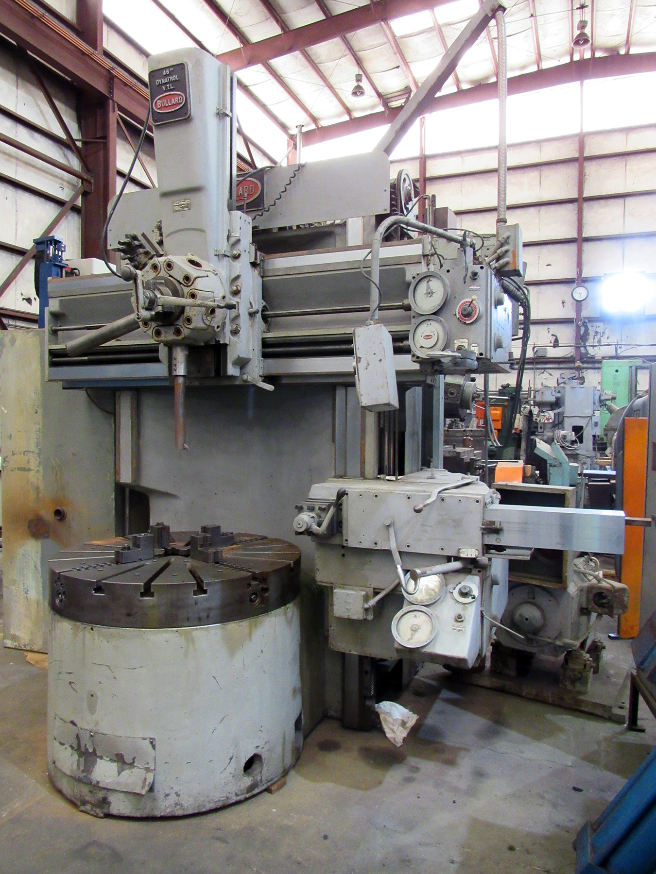 USED, 46″ BULLARD DYNATROL VERTICAL TURRET LATHE | Harris Machine Tools