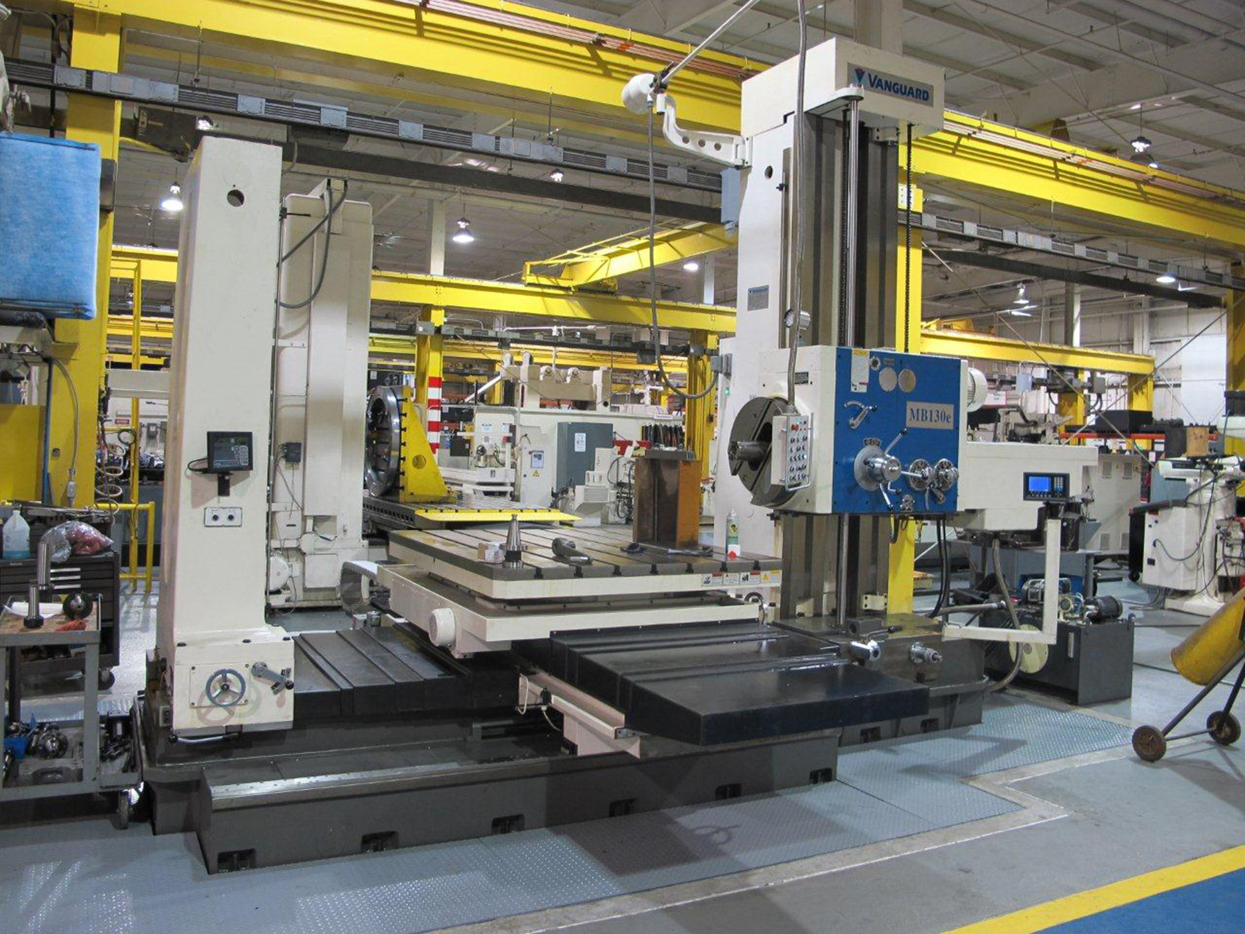 NEW, 5″ KMT MODEL MB130e HORIZONTAL BORING MILL | Harris Machine Tools